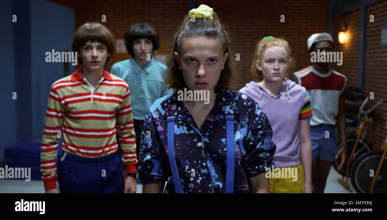 Stranger Things Millie Bobby Brown Stock Photo - Alamy
