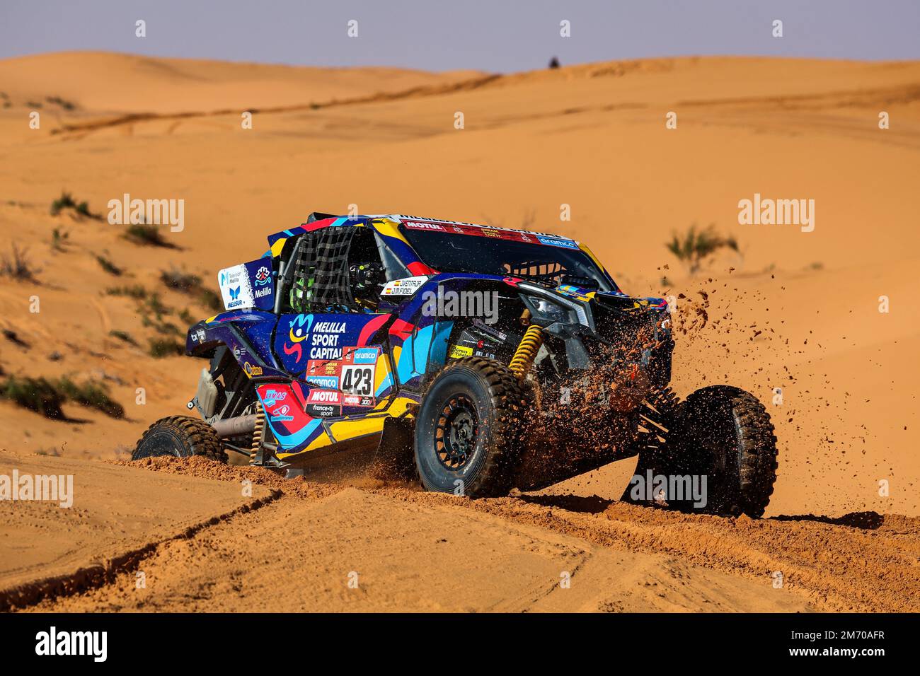 Hail, Saudi Arabia - January 6th, 2023. 423 FIDEL MEDERO Juan Miguel ...