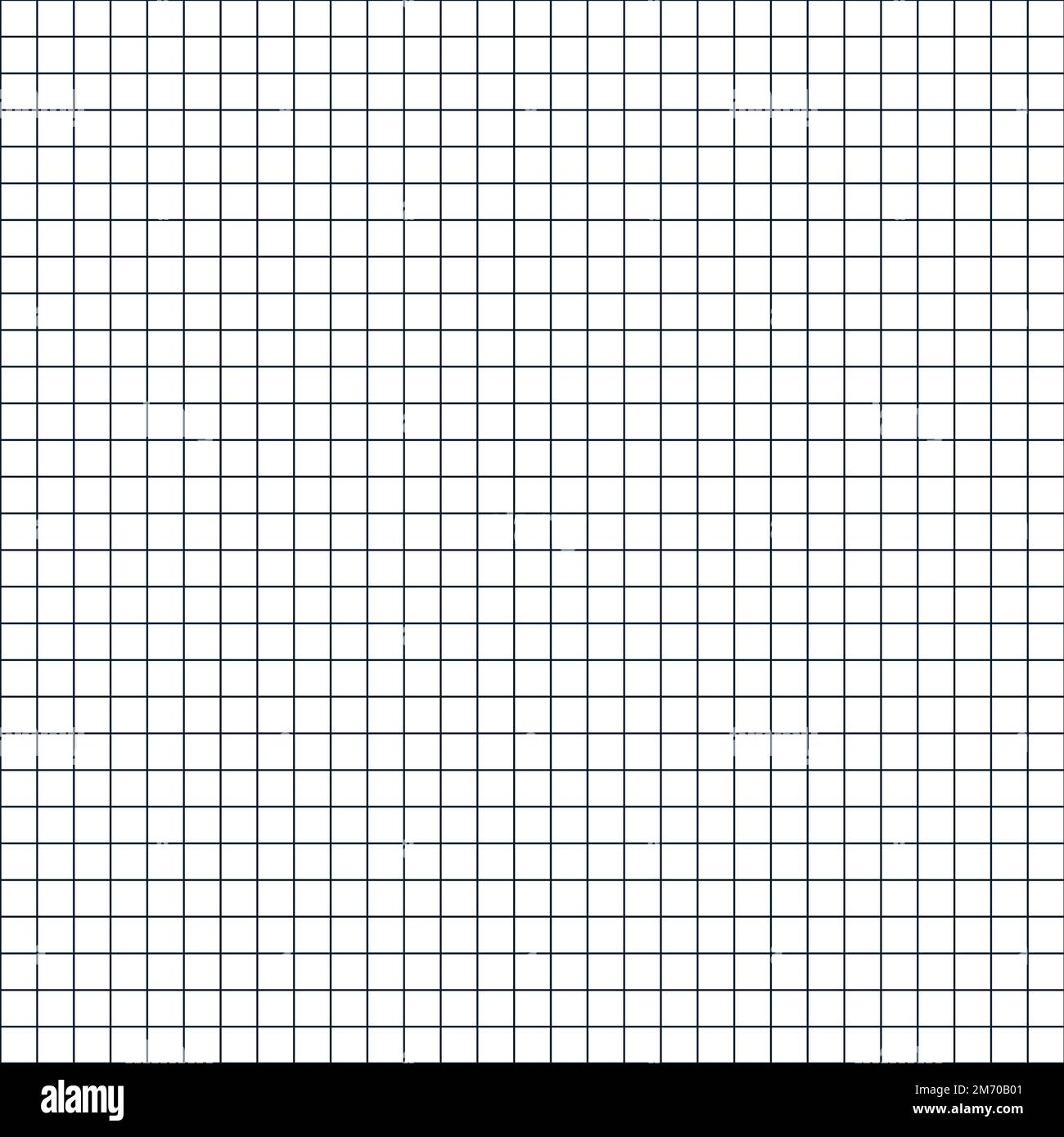 Grid lines seamless Pattern. Paper with square elements vector ...