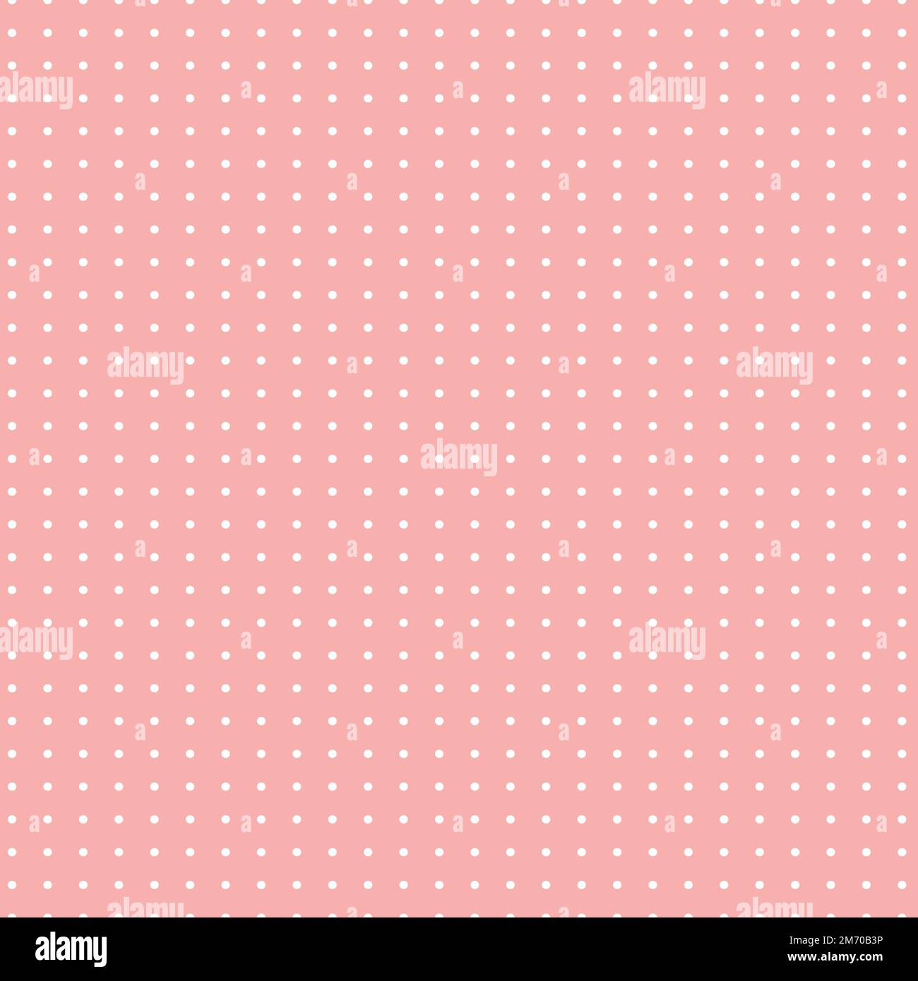 Polka dots or bullet journal texture. Seamless monochrome pattern ...