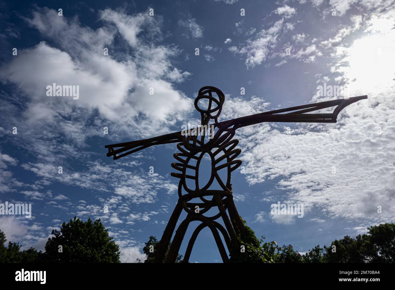 Buckshaw Green Man Stock Photo - Alamy