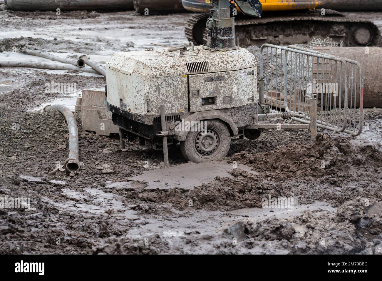 Messy construction site hi-res stock photography and images - Alamy