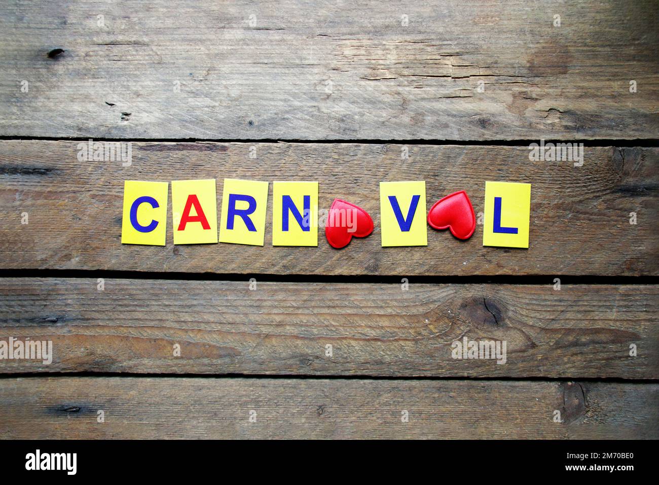 Carnival letters hi-res stock photography and images - Alamy
