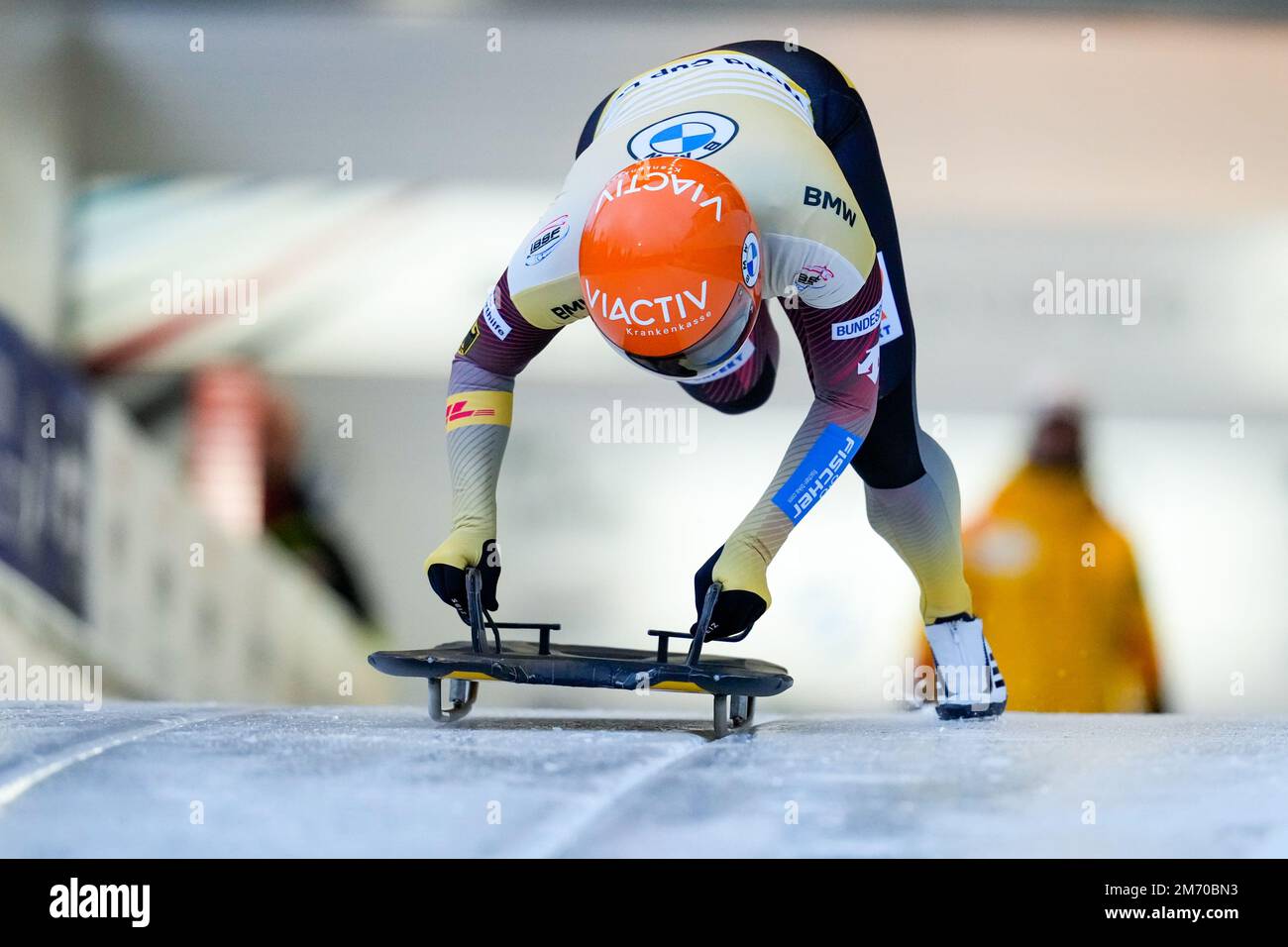WINTERBERG, GERMANY - JANUARY 6: Tina Hermann of Germany compete in the ...