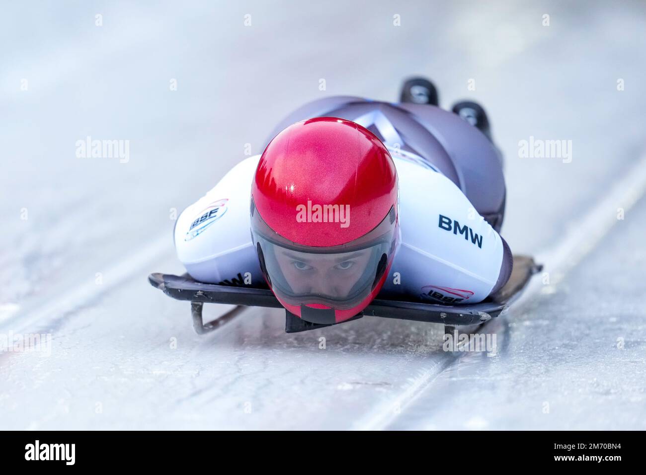 WINTERBERG, GERMANY - JANUARY 6: Hallie Clarke compete in the Women's ...