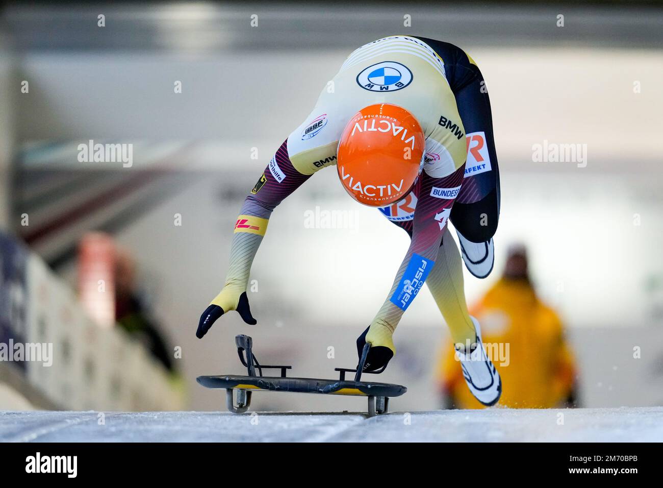 WINTERBERG, GERMANY - JANUARY 6: Tina Hermann of Germany compete in the ...