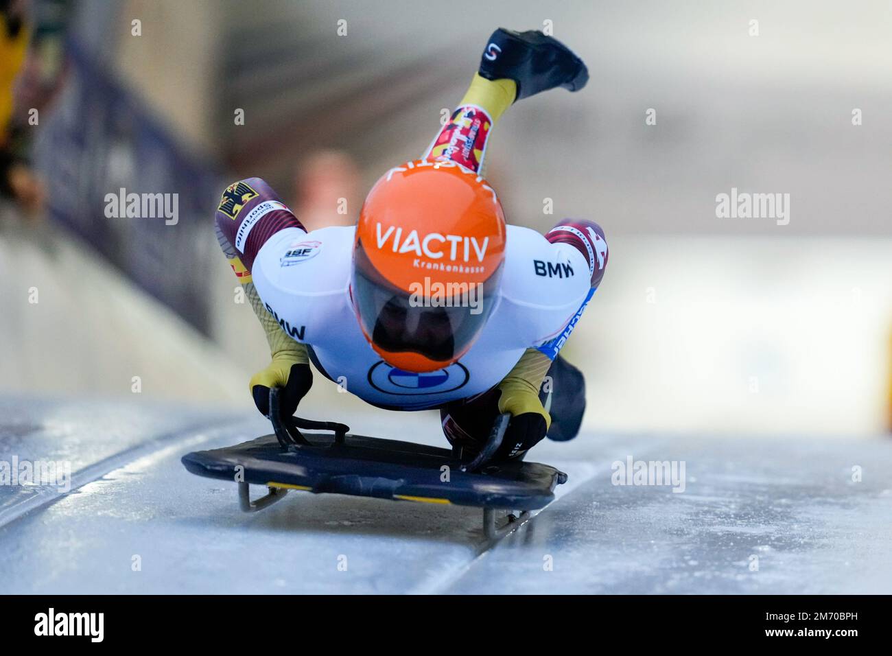 WINTERBERG, GERMANY - JANUARY 6: Hannah Neise of Germany compete in the ...