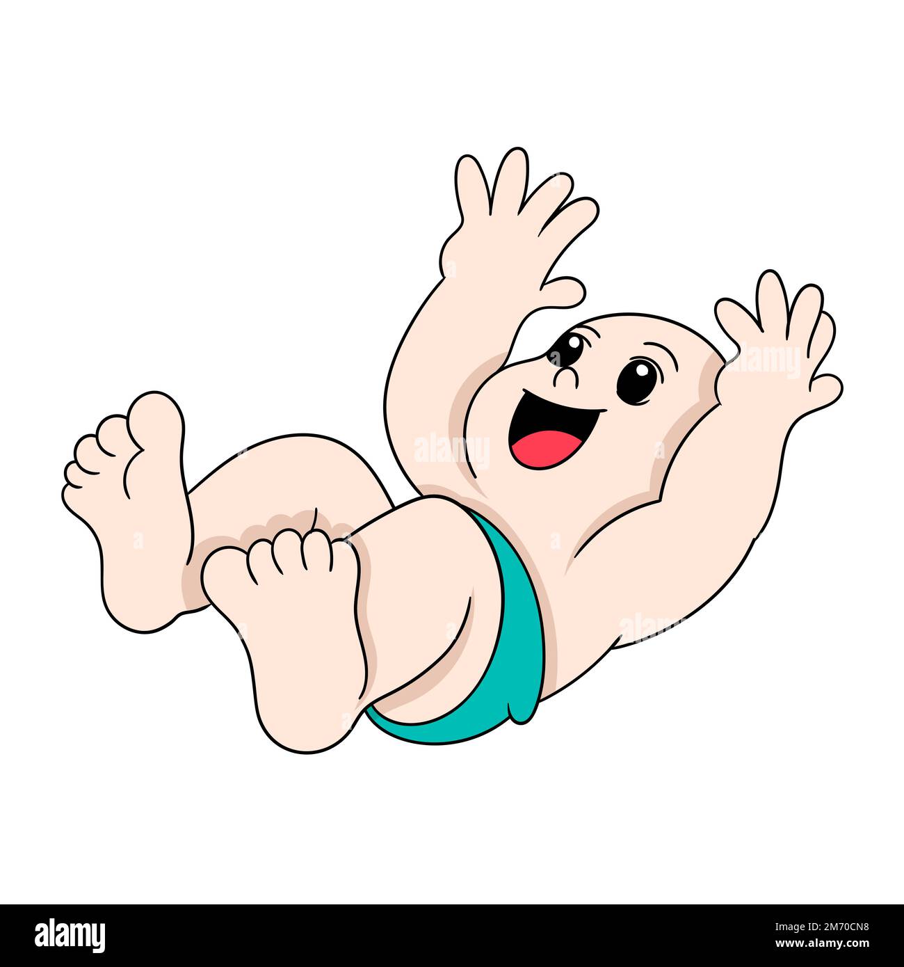 Newborn baby cartoon hi-res stock photography and images - Alamy