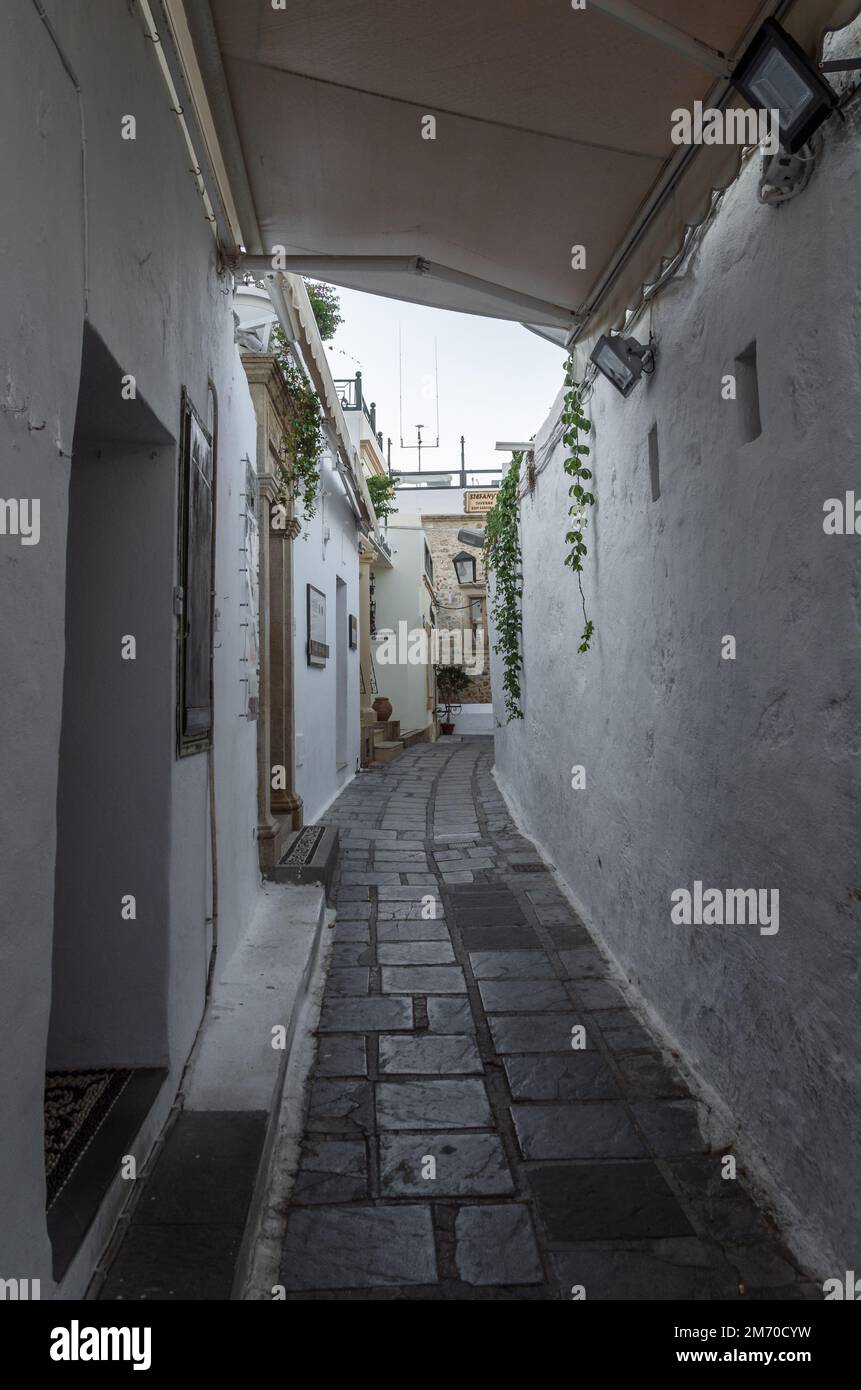 Lindos village hi-res stock photography and images - Alamy