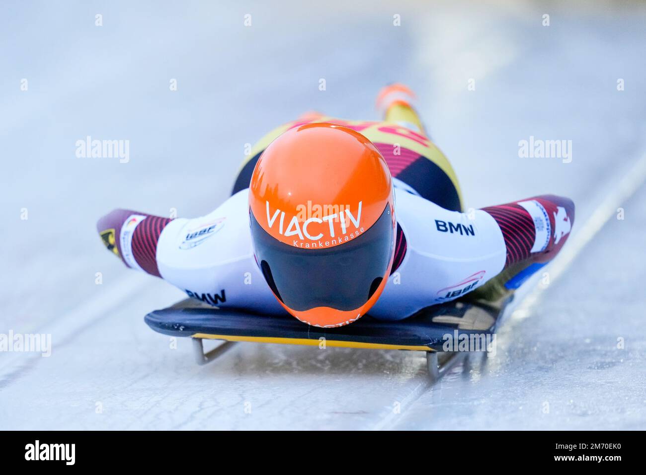 WINTERBERG, GERMANY - JANUARY 6: Susanne Kreher of Germany compete in ...