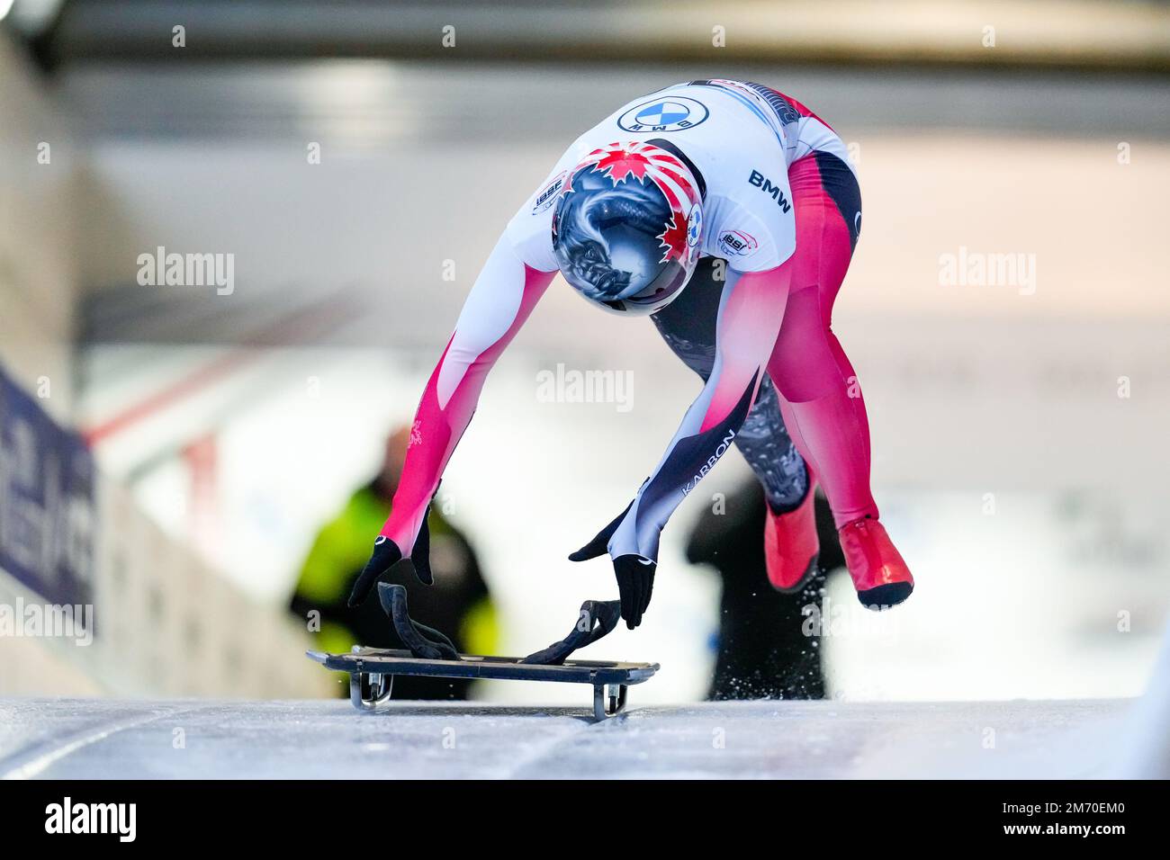 WINTERBERG, GERMANY - JANUARY 6: Jane Channell of Canada compete in the ...