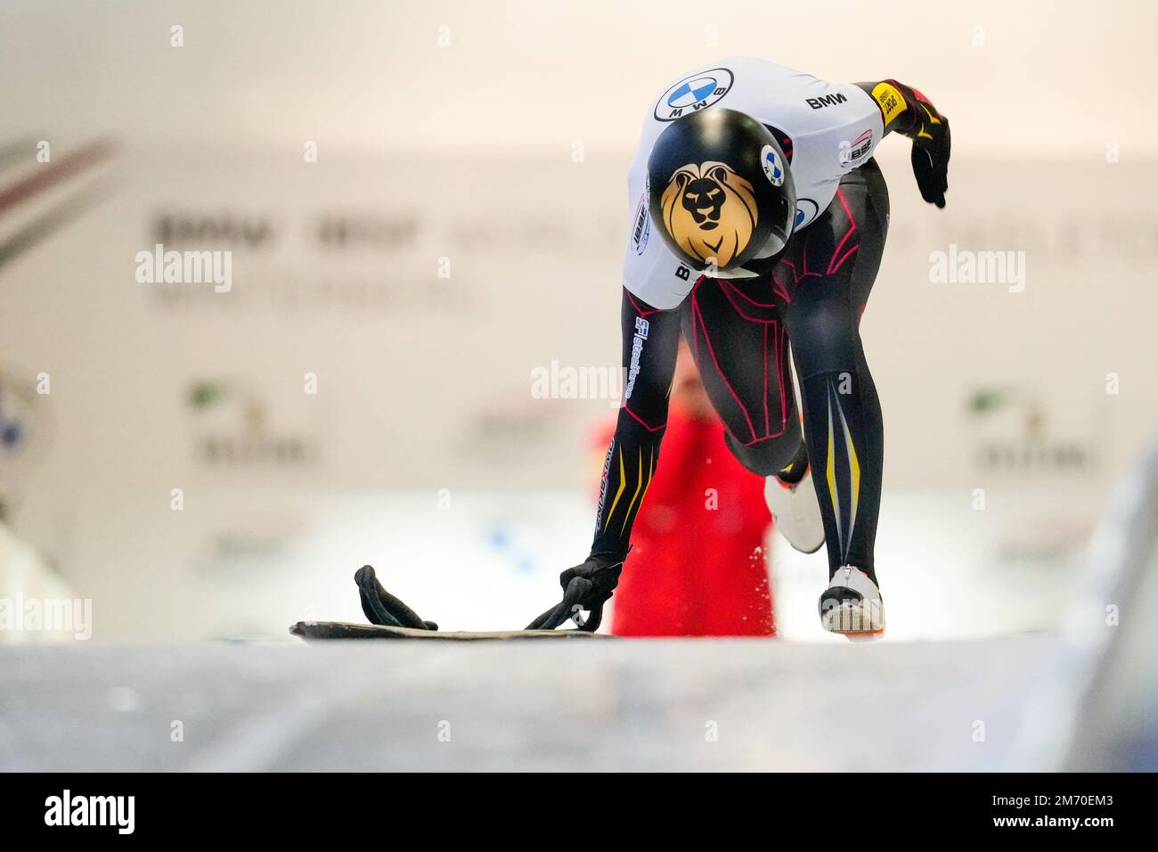WINTERBERG, GERMANY - JANUARY 6: Kim Meylemans of Belgium compete in ...