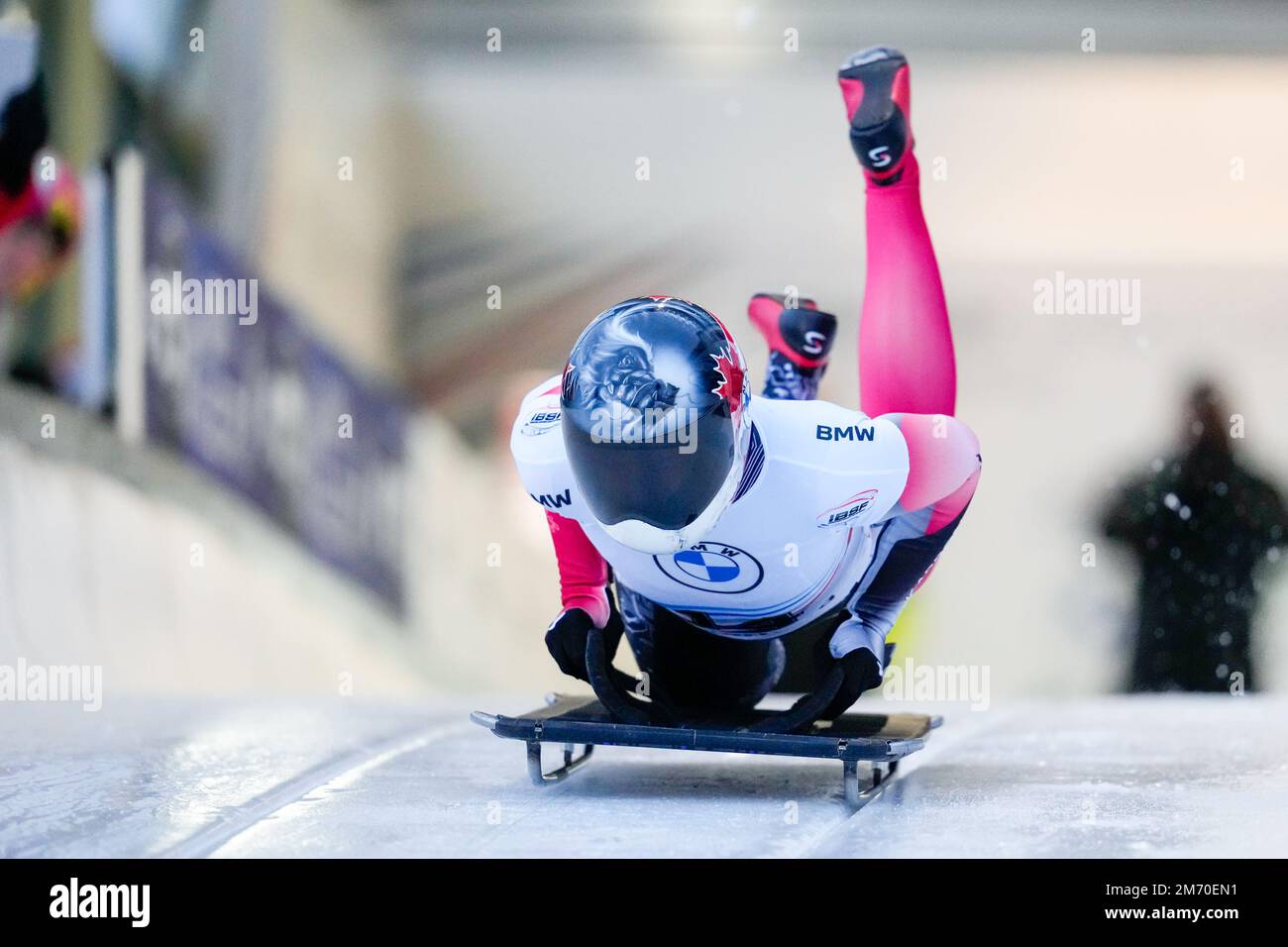 WINTERBERG, GERMANY - JANUARY 6: Jane Channell of Canada compete in the ...