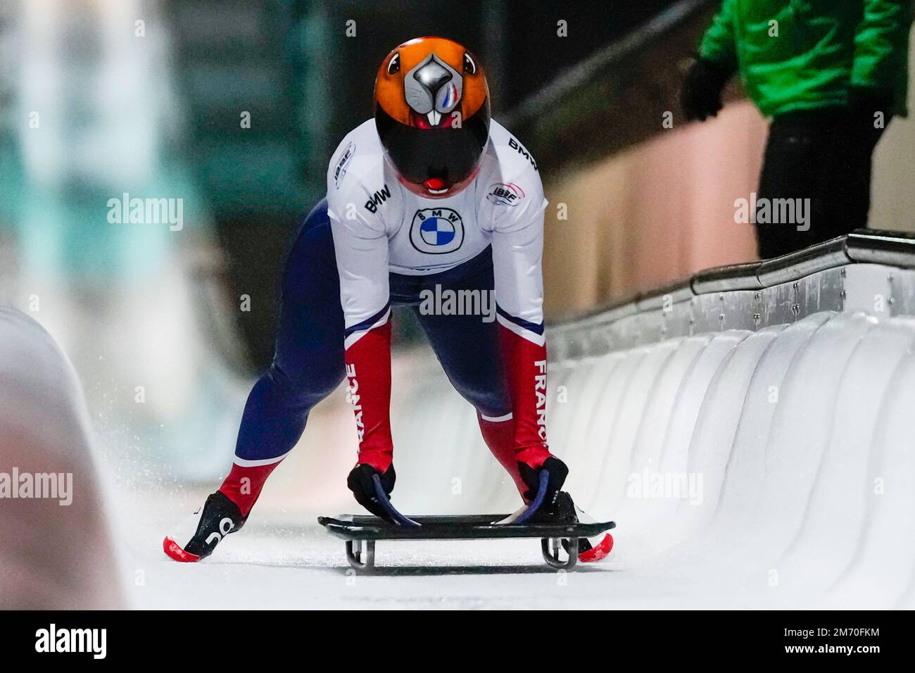 WINTERBERG, GERMANY - JANUARY 6: Agathe Bessard of France compete in ...