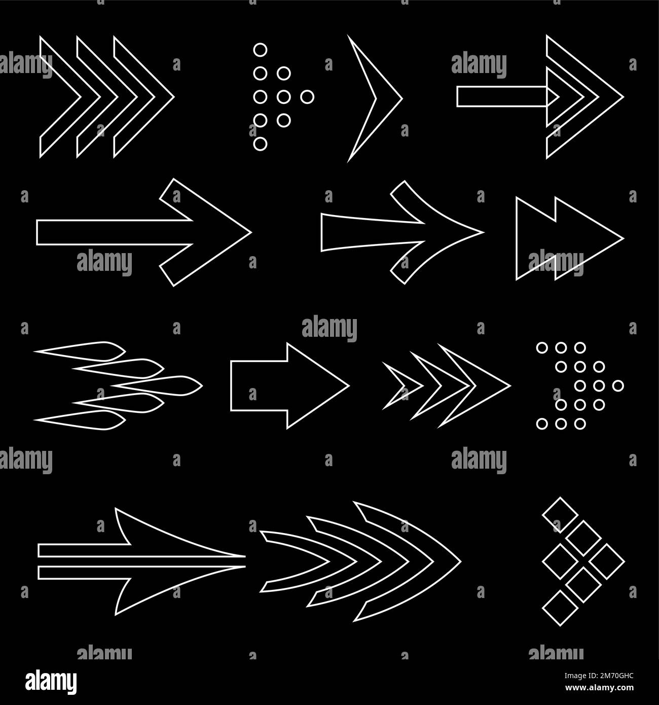 Back button icons pack Black and White Stock Photos & Images - Alamy
