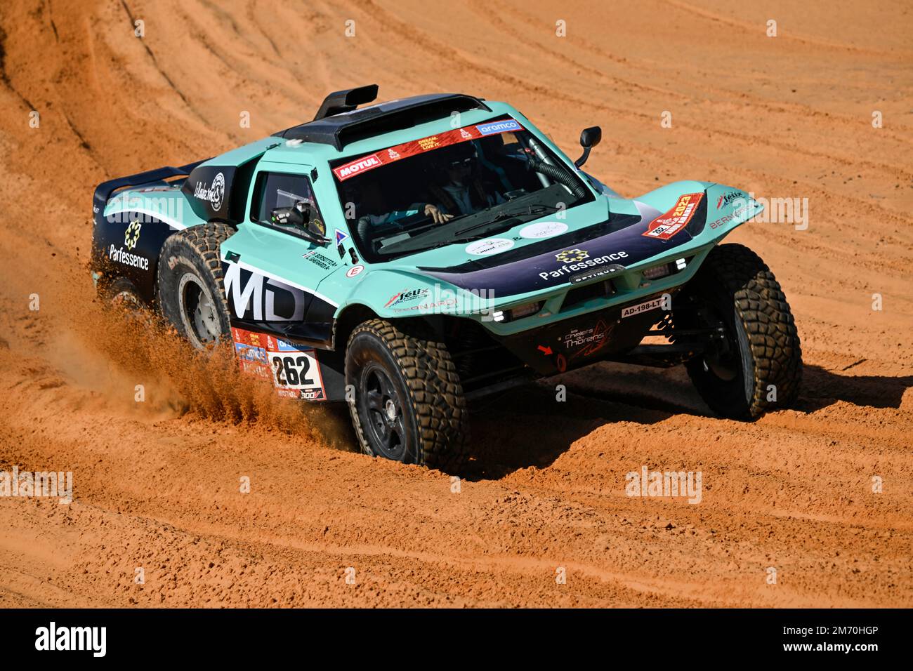 Haïl, Saudi Arabia - 06/01/2022, 262 GHERARDI Ludovic (fra), BORSOTTO ...