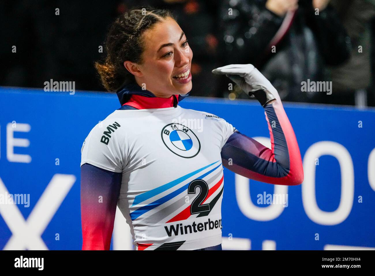 WINTERBERG, GERMANY - JANUARY 6: Tabitha Stoecker of the United Kingdom ...