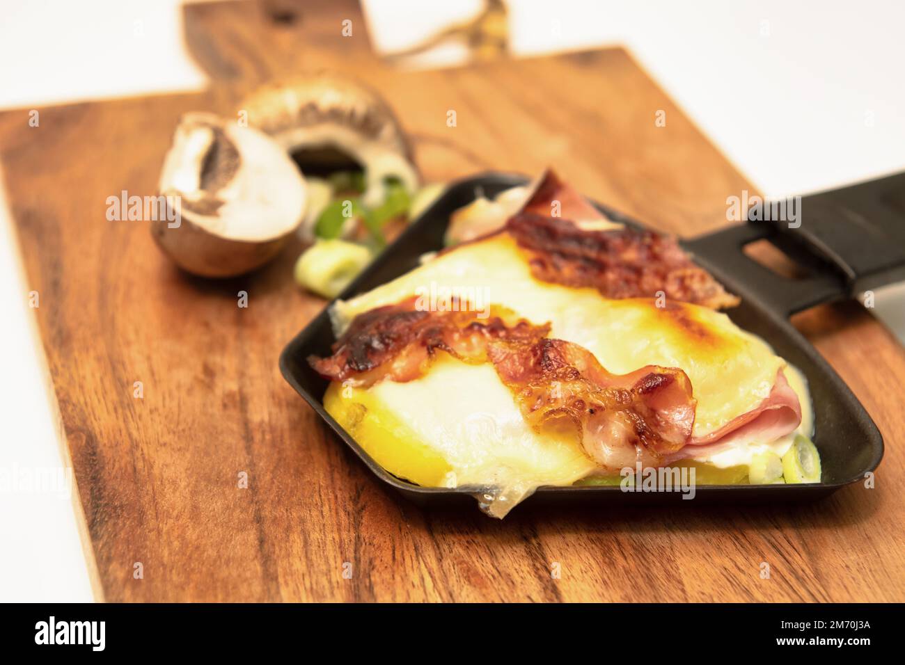 Raclette cheese bread hi-res stock photography and images - Alamy