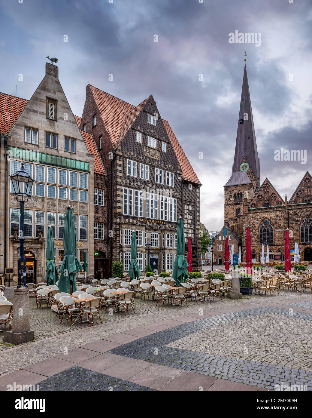 Beautiful scene in Bremen, Germany Stock Photo - Alamy