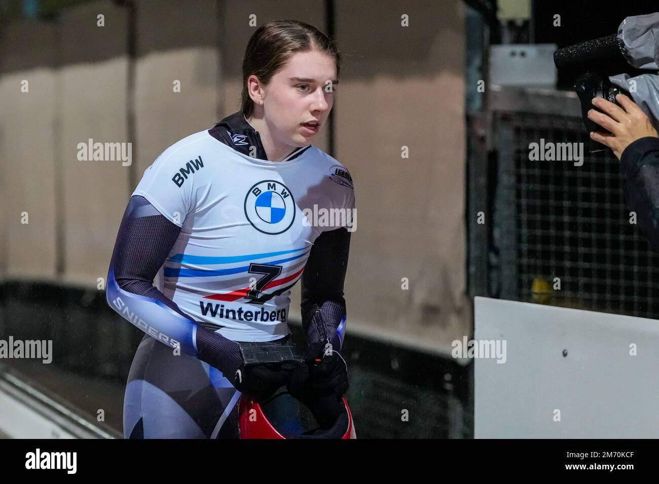 WINTERBERG, GERMANY - JANUARY 6: Hallie Clarke of the United States ...