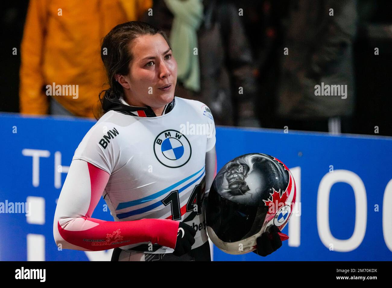 WINTERBERG, GERMANY - JANUARY 6: Jane Channell of Canada compete in the ...