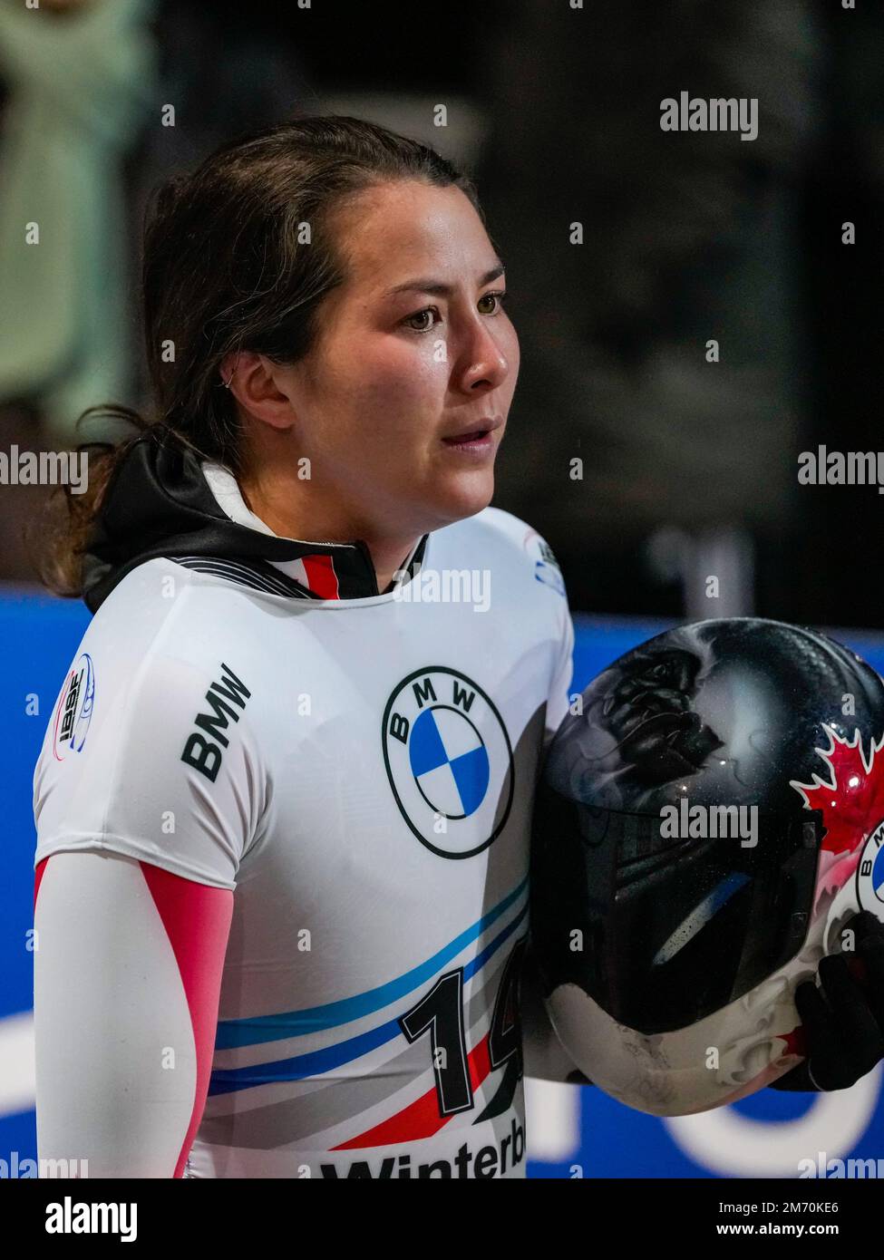 WINTERBERG, GERMANY - JANUARY 6: Jane Channell of Canada compete in the ...