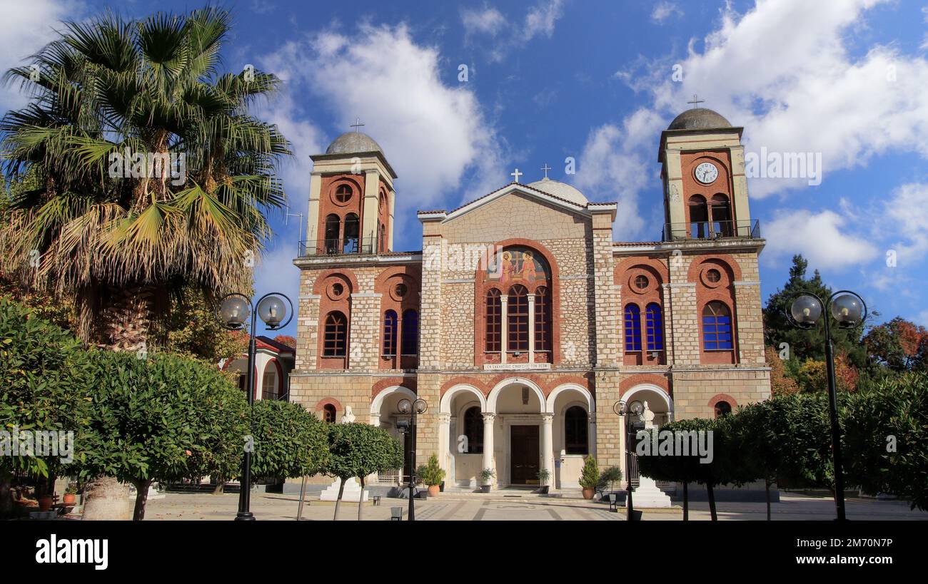 Karditsa city, Saints Constantine and Helen Metropolitan church ...