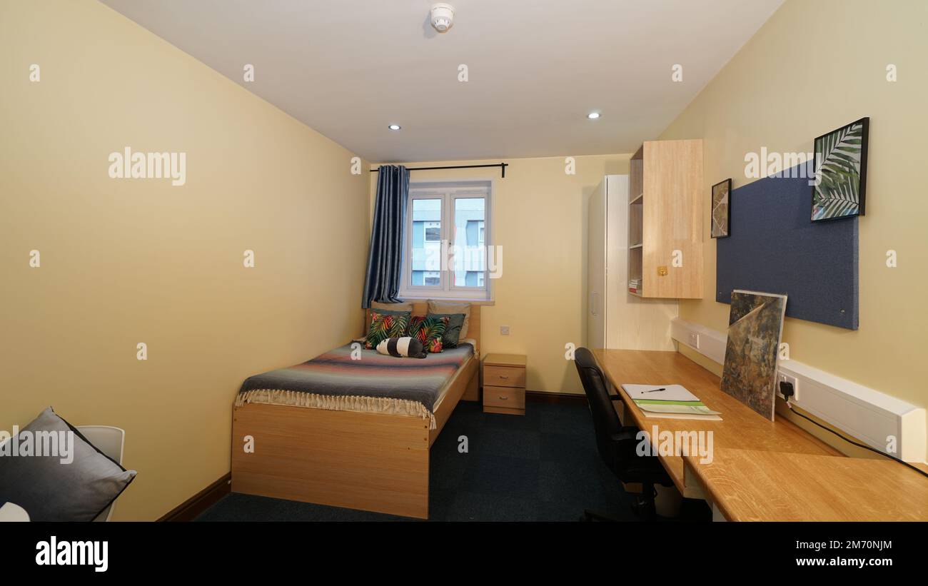 Interior photographs of student accommodation Stock Photo - Alamy