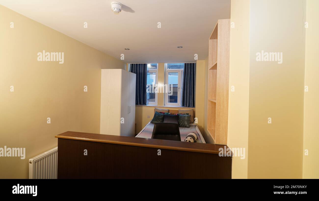 Interior photographs of student accommodation Stock Photo - Alamy