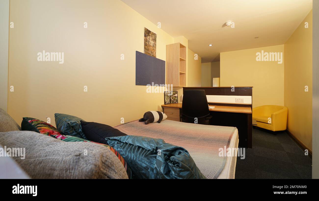 Interior photographs of student accommodation Stock Photo - Alamy