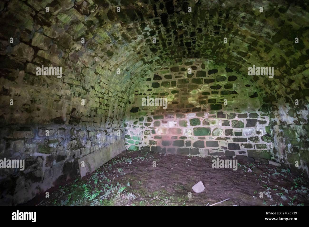Soutra Aisle, medieval monastery hospital south of Edinburgh in ...