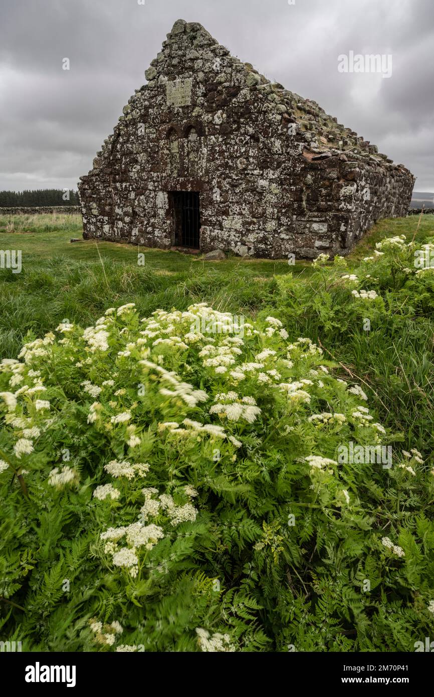 Soutra Aisle, medieval monastery hospital south of Edinburgh in ...