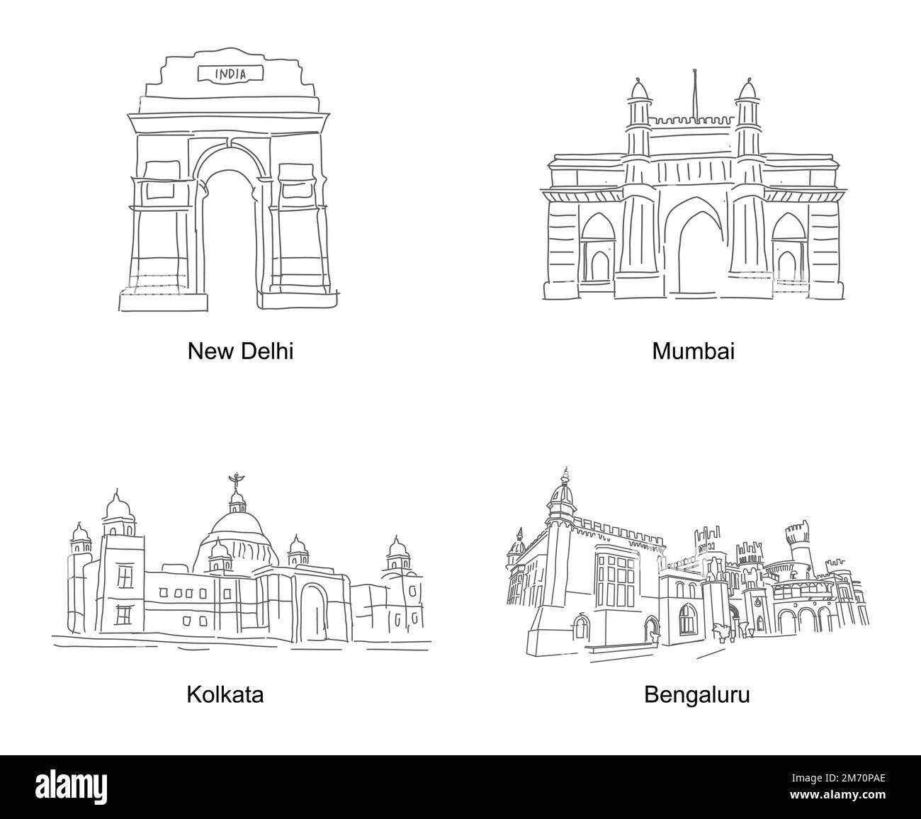 Qutub minar india Cut Out Stock Images & Pictures - Alamy