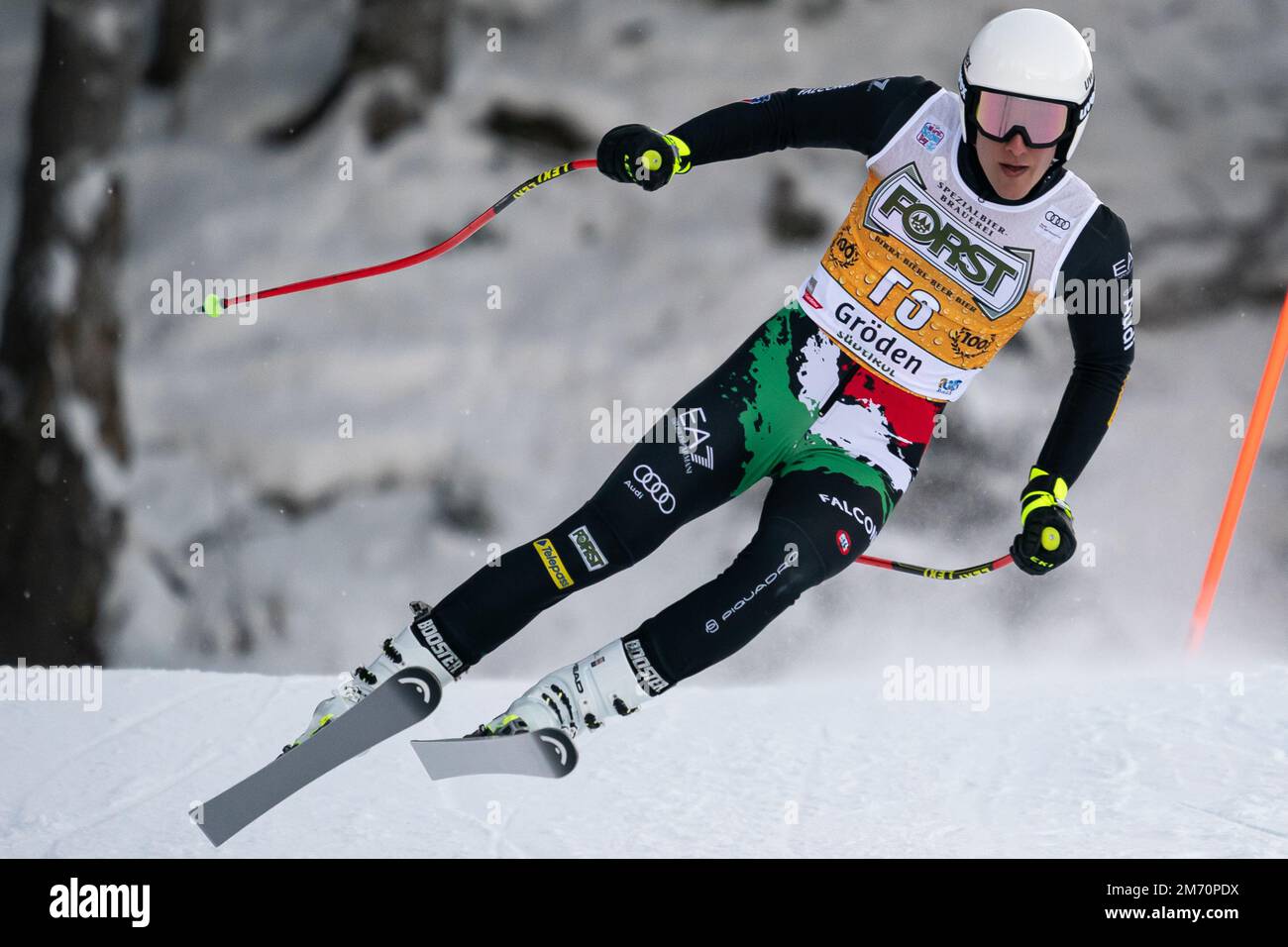 Val Gardena, Italy. 17th Dec, 2022. SCUSSEL Federico Forerunners in the ...