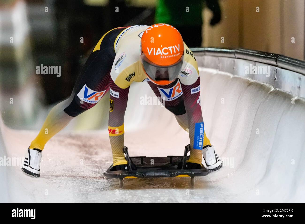 WINTERBERG, GERMANY - JANUARY 6: Tina Hermann of Germany compete in the ...