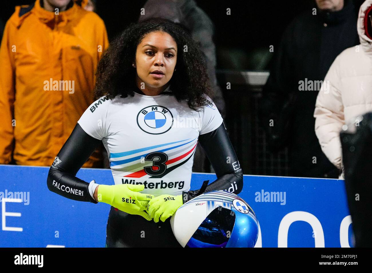 WINTERBERG, GERMANY - JANUARY 6: Valentina Margaglio of Italy compete ...
