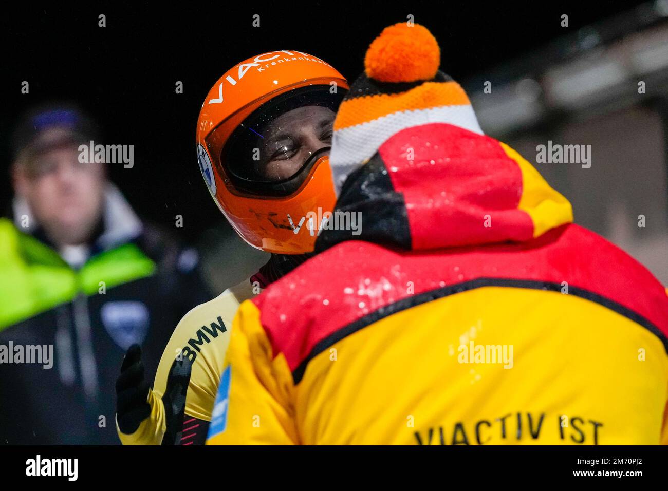 WINTERBERG, GERMANY - JANUARY 6: Tina Hermann of Germany compete in the ...