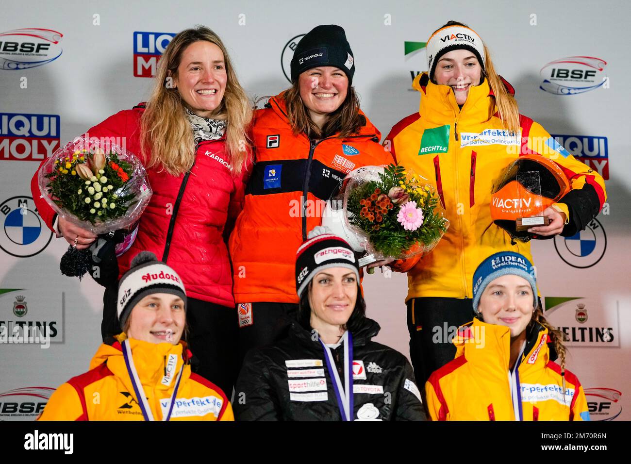 WINTERBERG, GERMANY - JANUARY 6: 2th place Mirela Rahneva of Canada ...