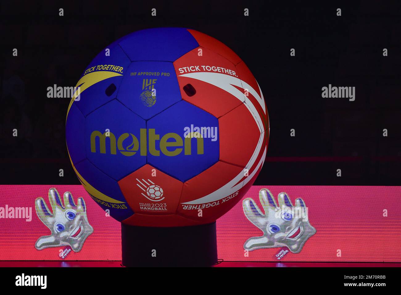 January 6, 2023, Katowice: 2023.01.06 Katowice..Pilka reczna Mezczyzn ...