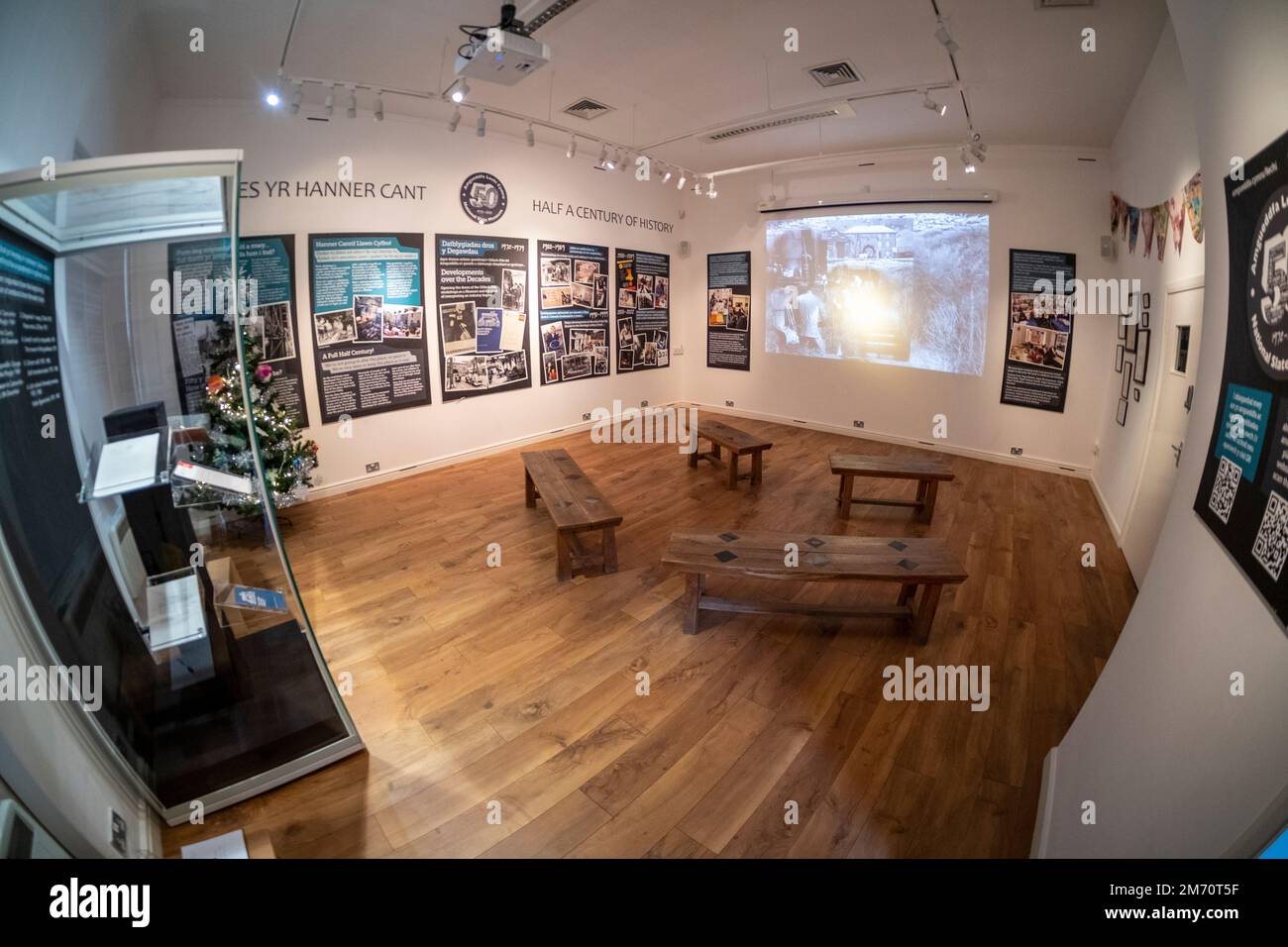 The National Slate Museum sits below Dinorwic Slate Quarry, situated ...