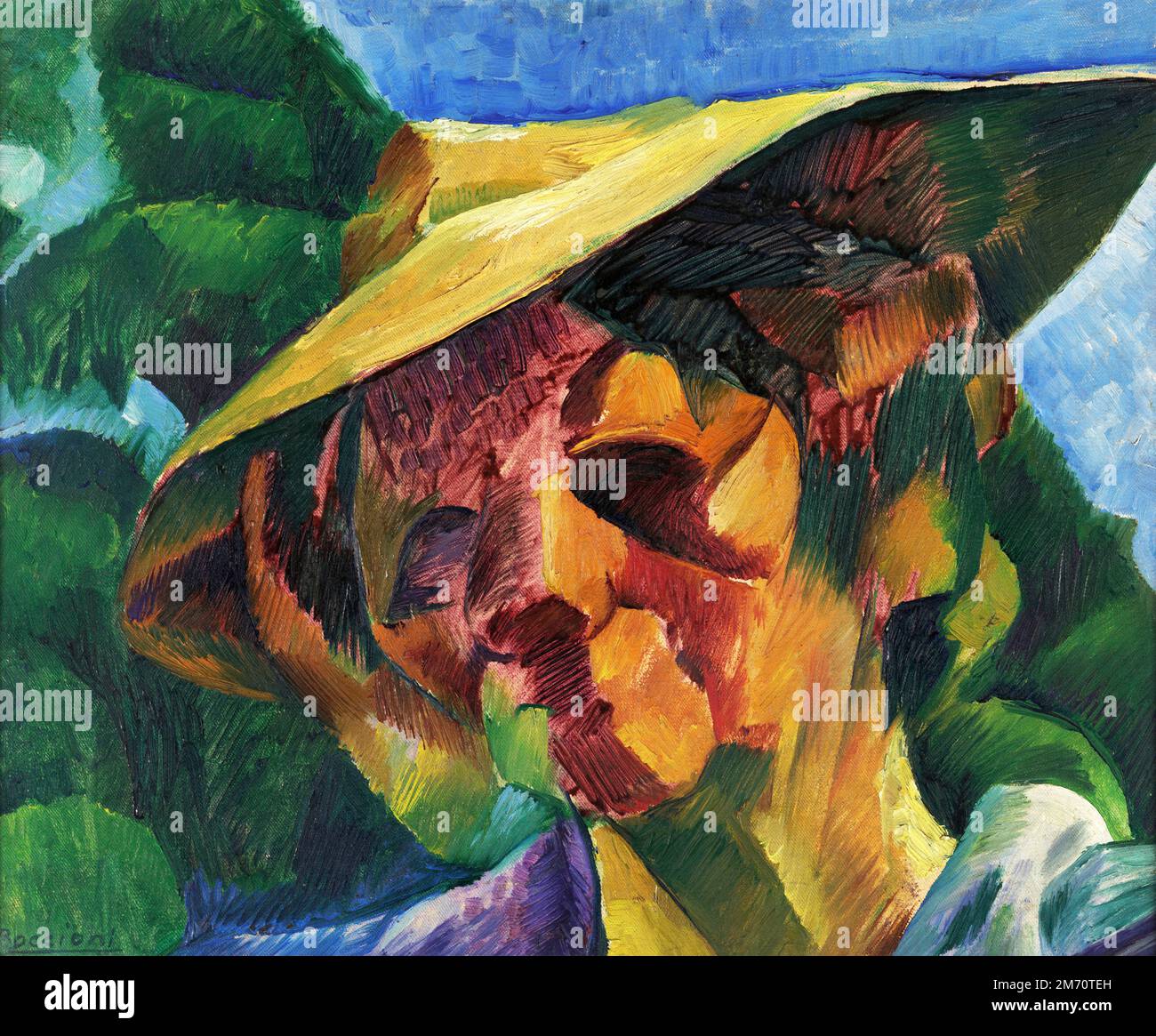 Portrait of signora busoni hi-res stock photography and images - Alamy