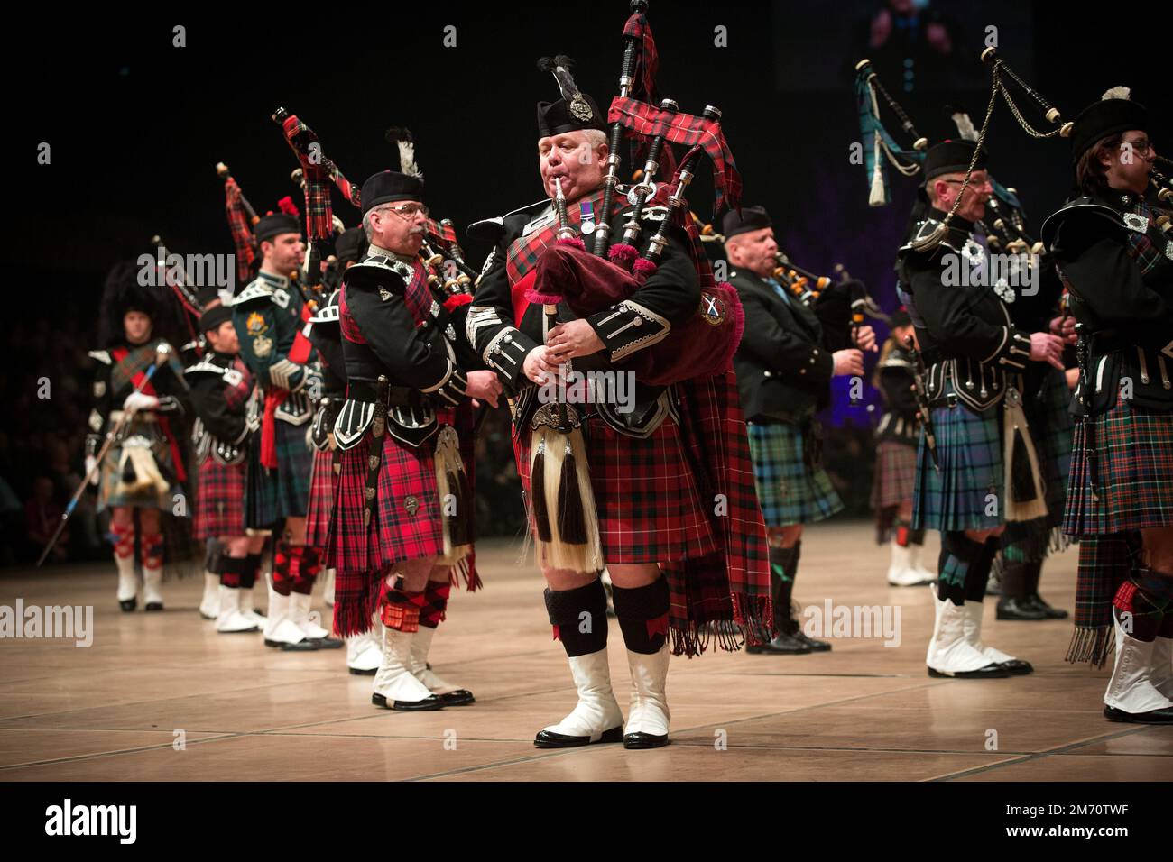 Music Show Scotland performing in Het Gelredome Arnhem, Holland. 2017 ...