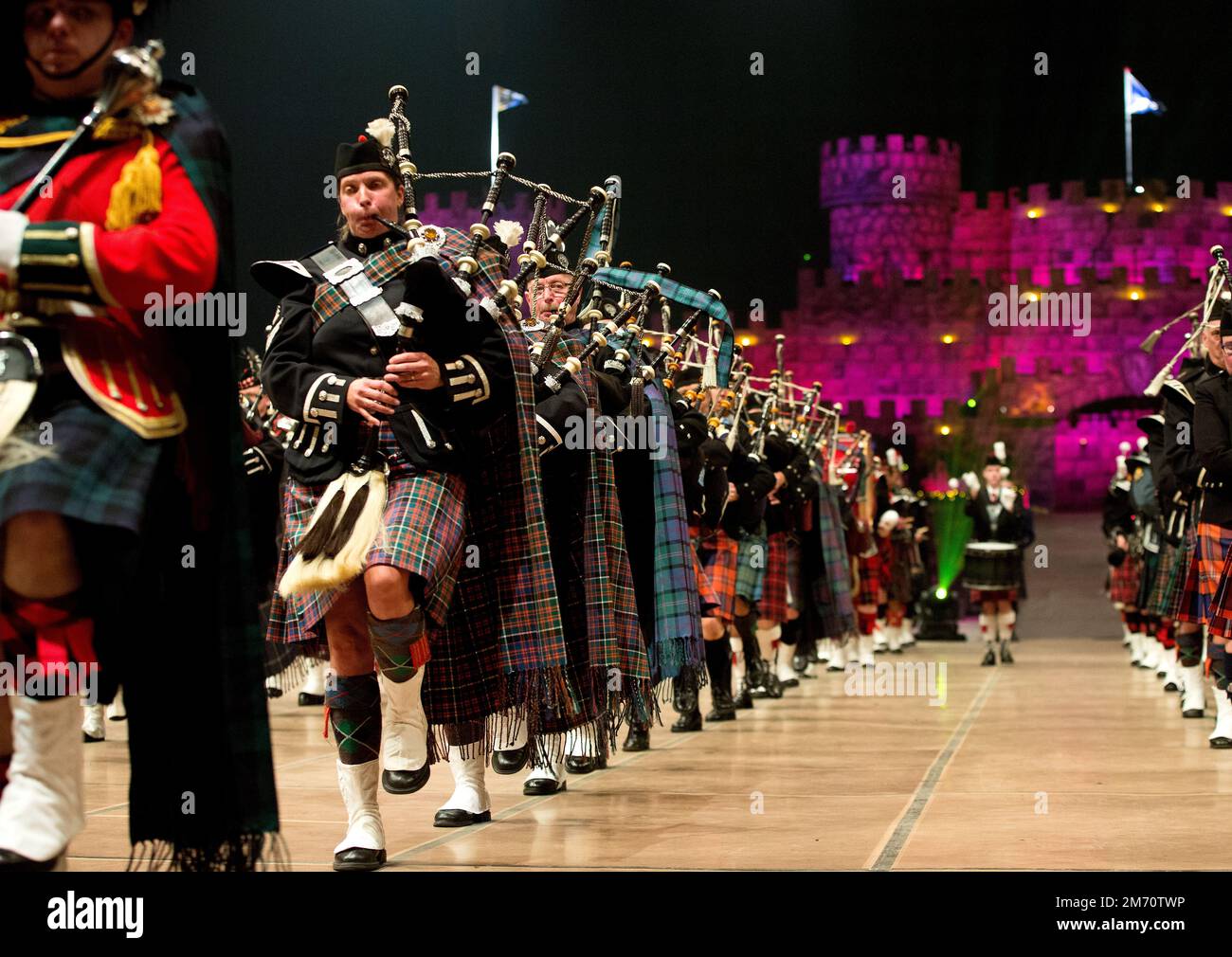 Music Show Scotland performing in Het Gelredome Arnhem, Holland. 2017 ...
