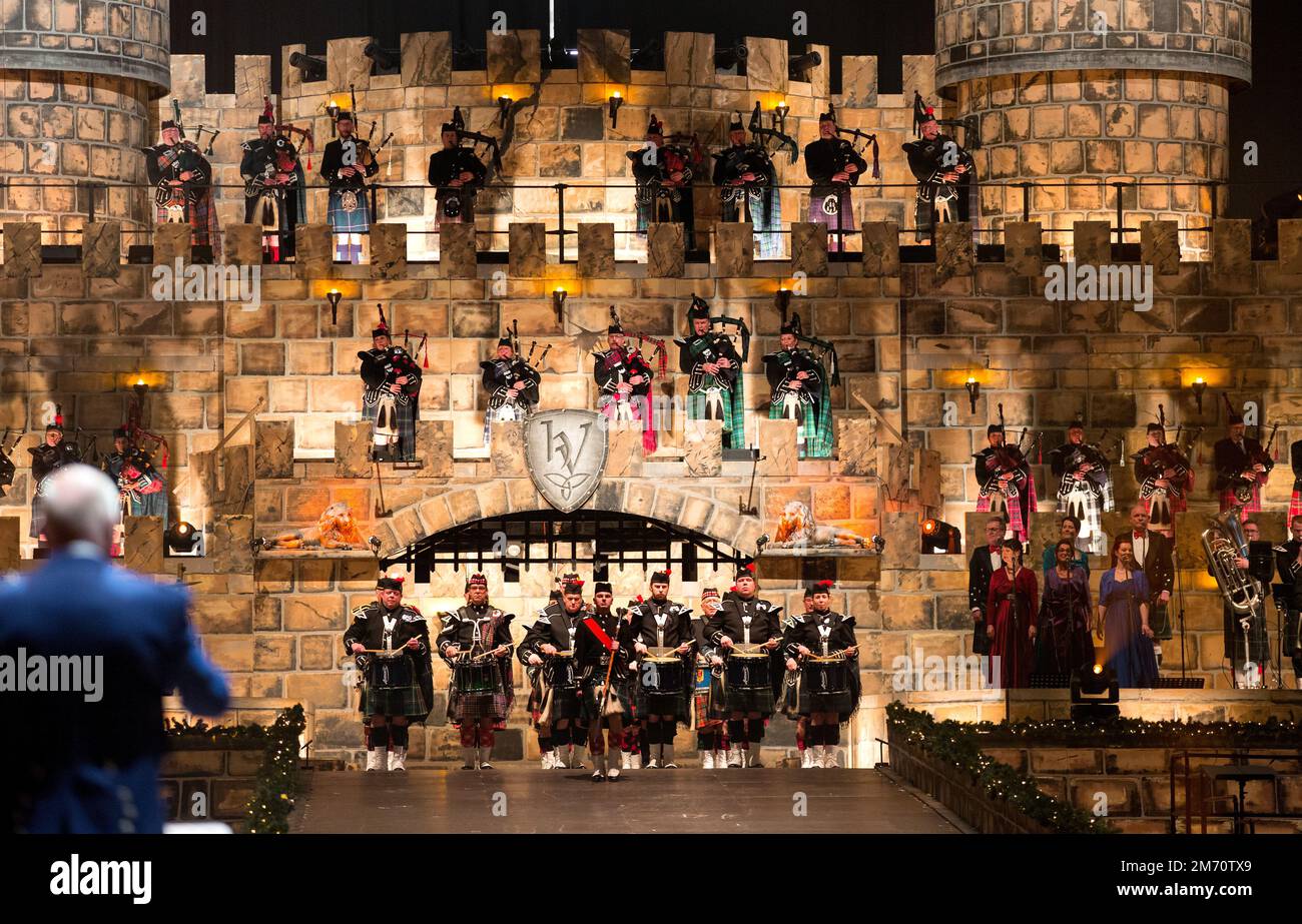 Music Show Scotland performing in Het Gelredome Arnhem, Holland. 2017 ...