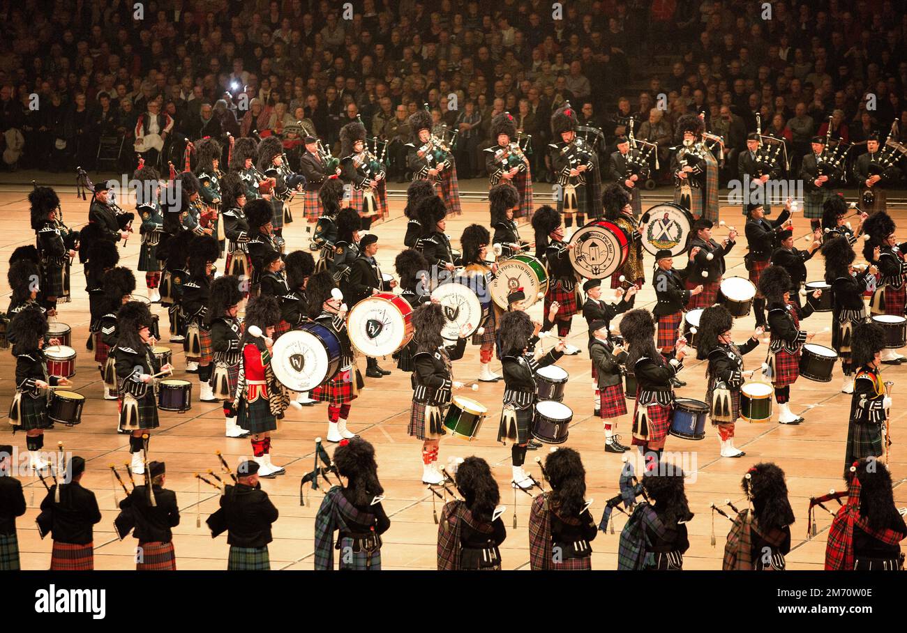 Music Show Scotland performing in Het Gelredome Arnhem, Holland. 2017 ...