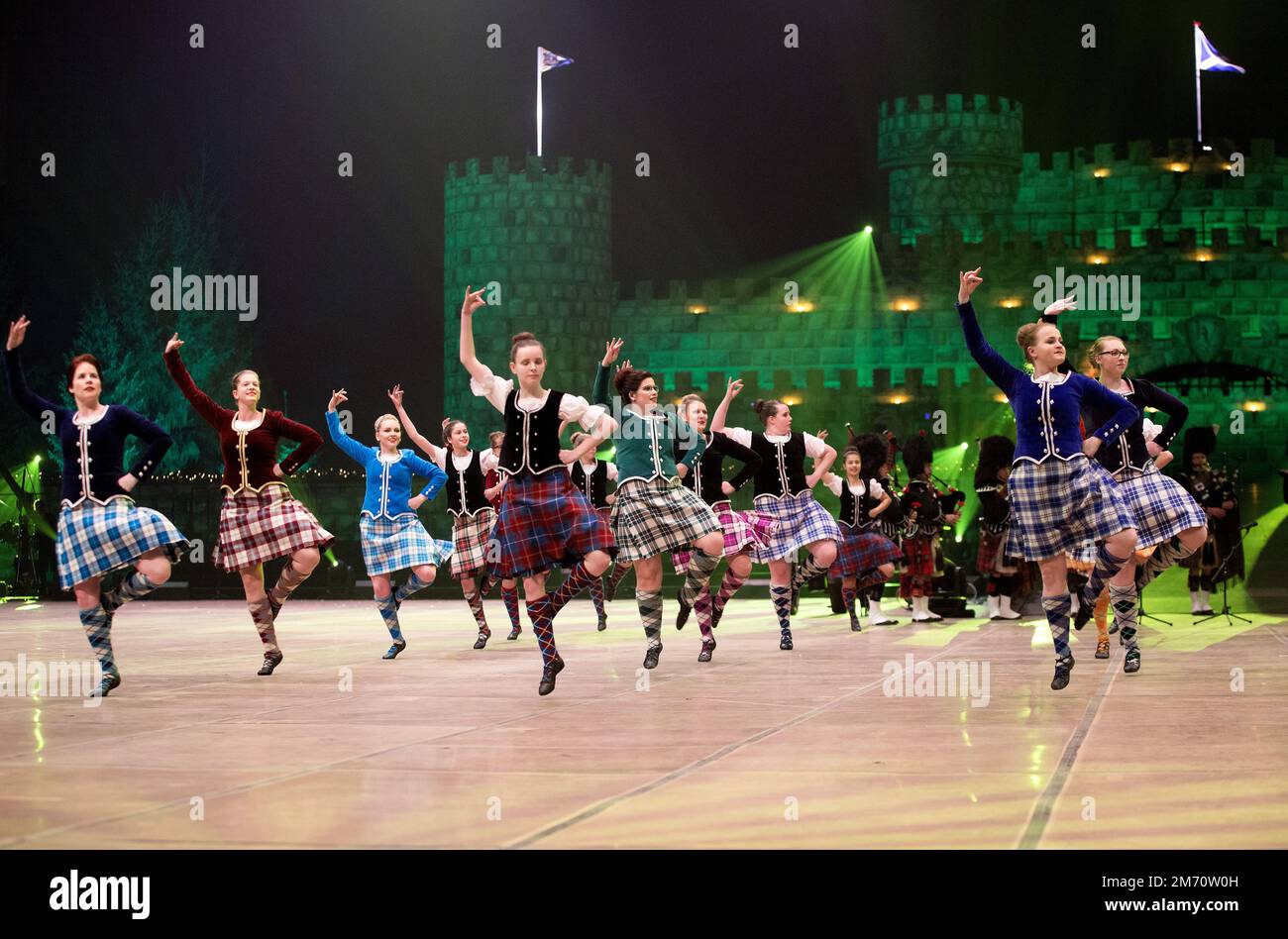 Music Show Scotland performing in Het Gelredome Arnhem, Holland. 2017 ...