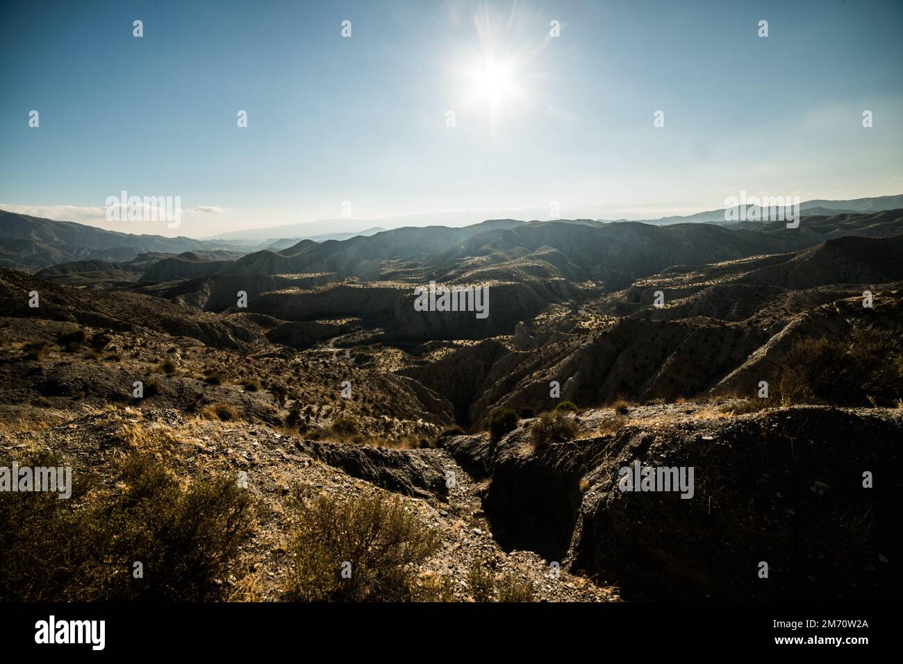 Tabernas desert, Andalucia, Spain Stock Photo - Alamy
