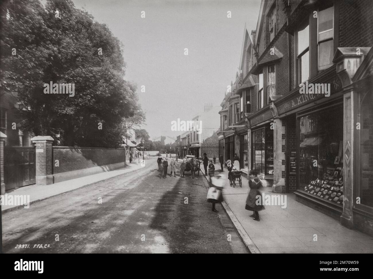 Vintage late 19th/early 20th century photograph: 1891 - Littlehampton ...