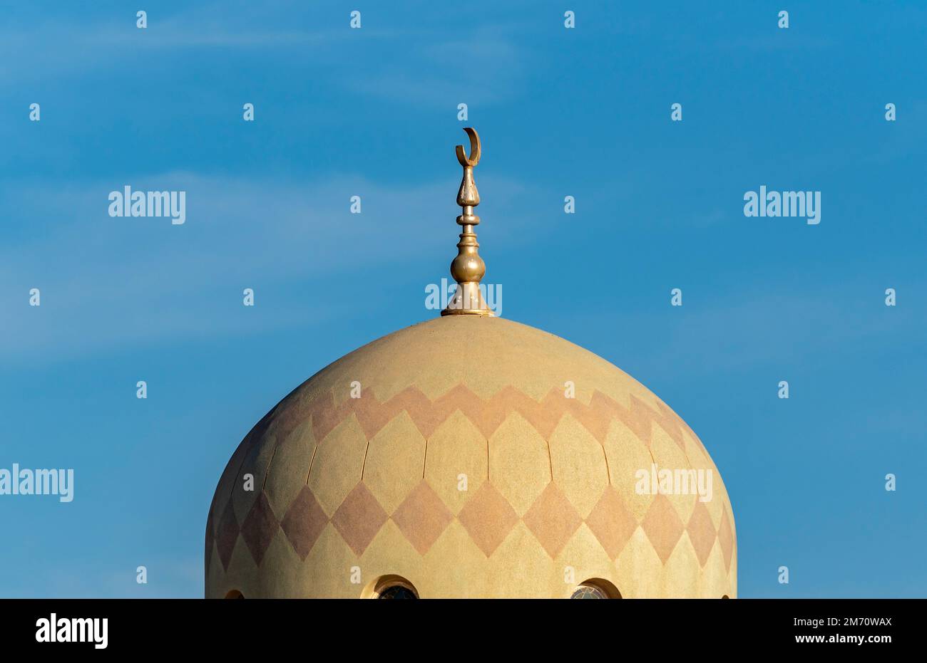 Dome of Islamic Mosque, Masjid Al Satta, Sur, Oman Stock Photo - Alamy