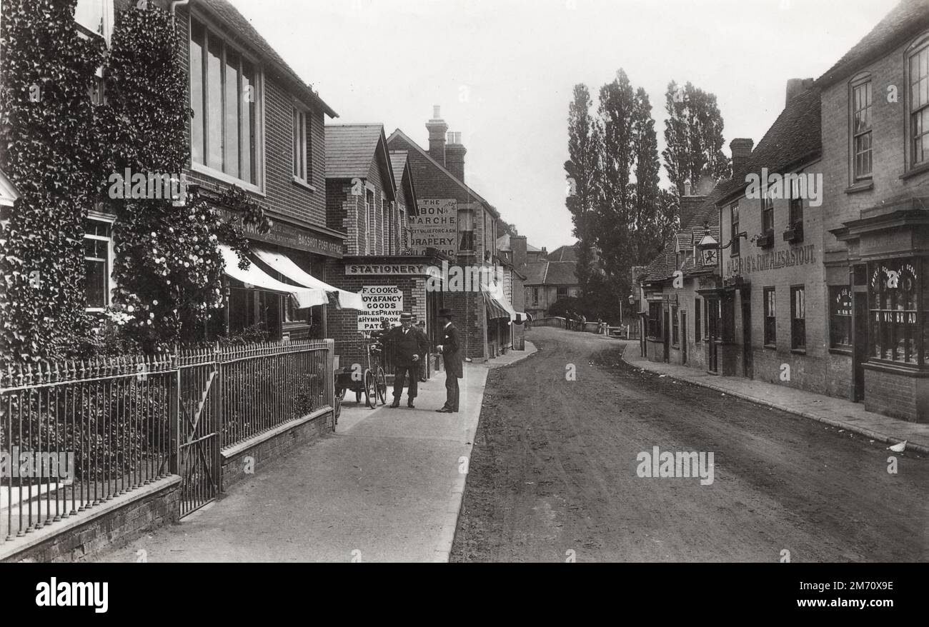 High street early 1900s hi-res stock photography and images - Alamy